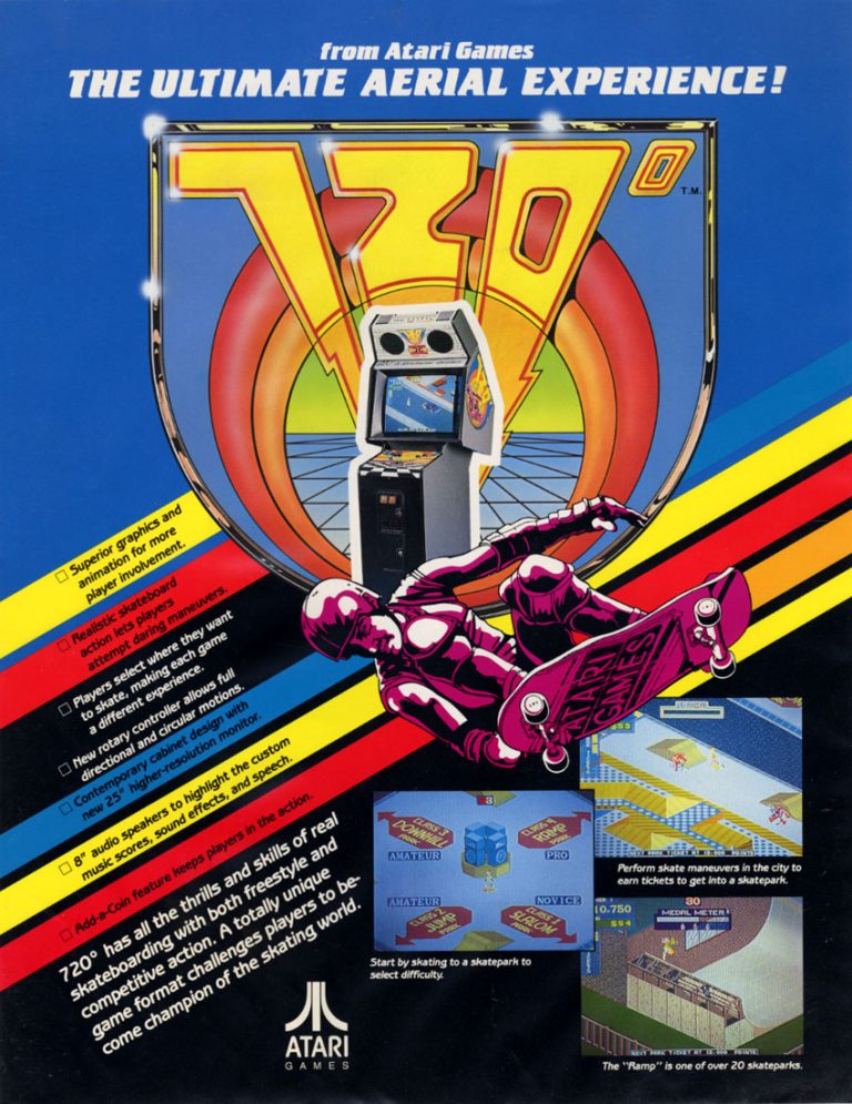 720 Arcade Game For Sale