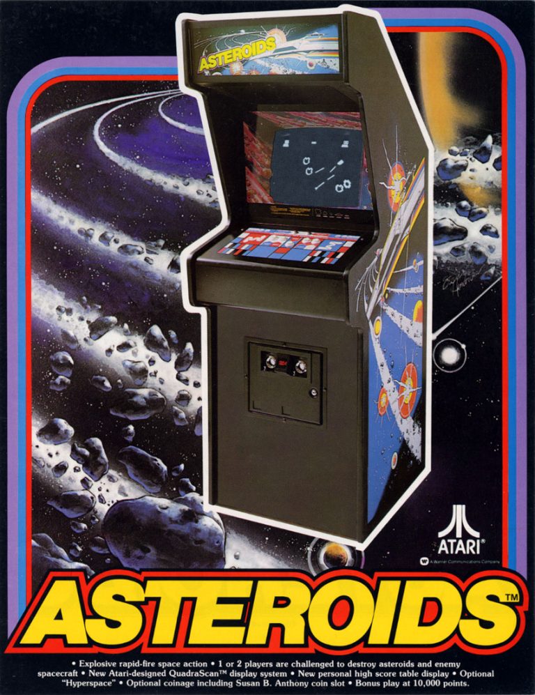Asteroids Arcade Game for Sale | Vintage Arcade Superstore