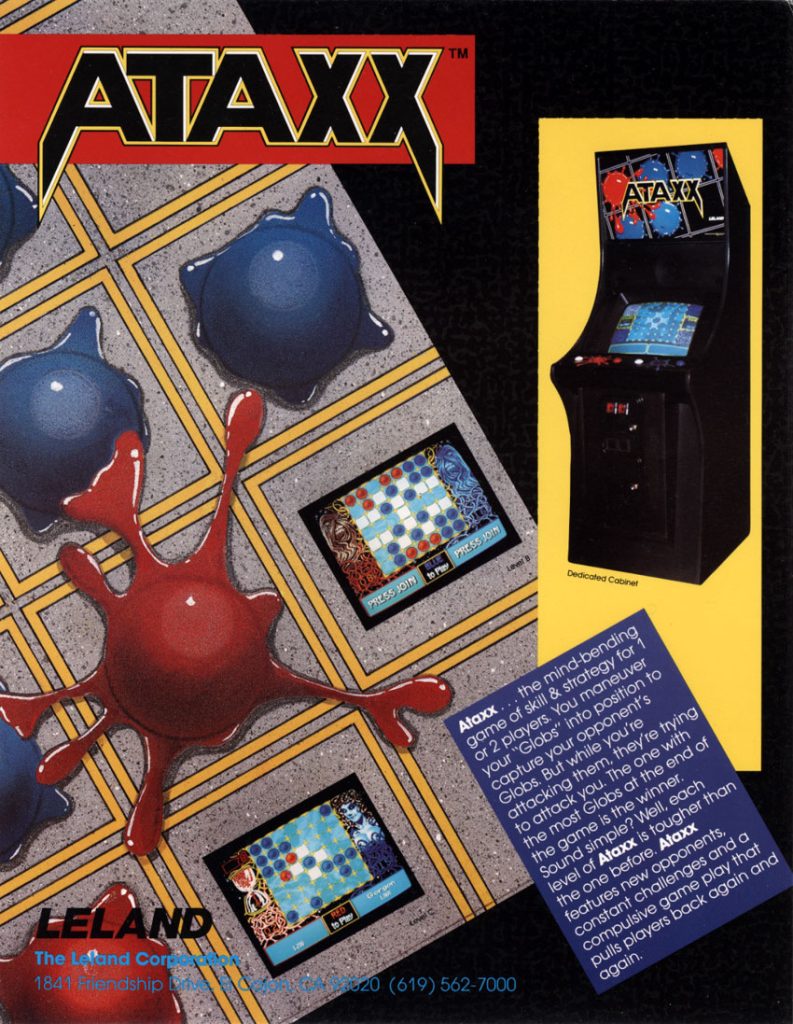 Ataxx Arcade Game For Sale