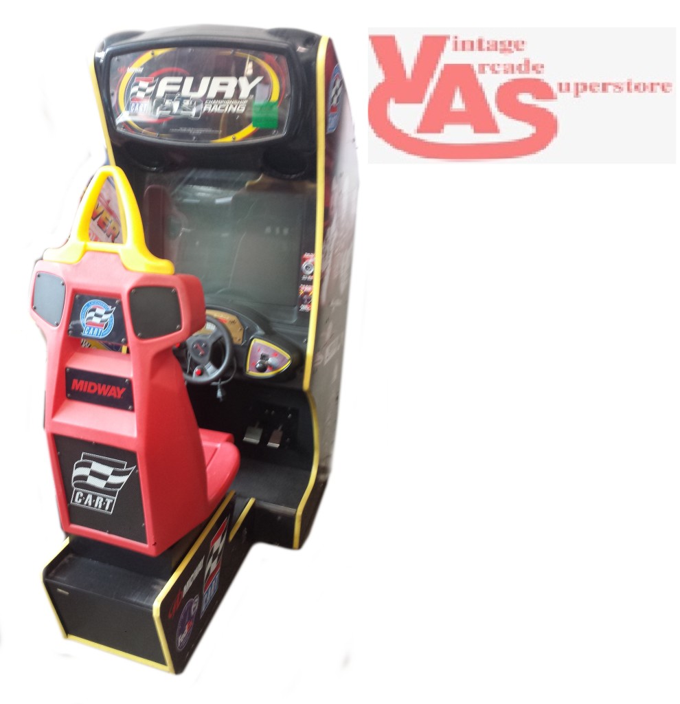 Cart Fury Arcade game for sale- Vintage Arcade Superstore