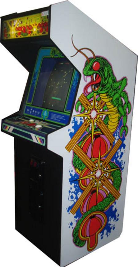 Centipede Arcade Game Machine | Original Cabinet, Art Touch-UP ...