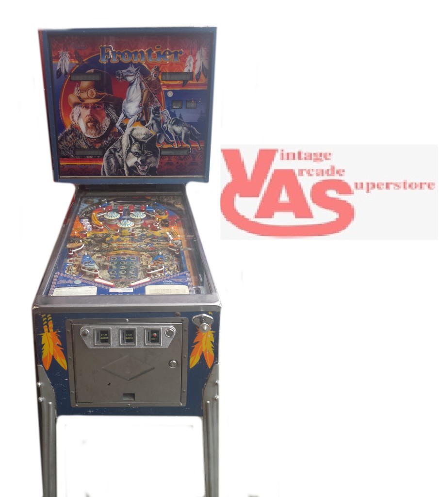 Frontier Pinball game for sale- Vintage Arcade Superstore