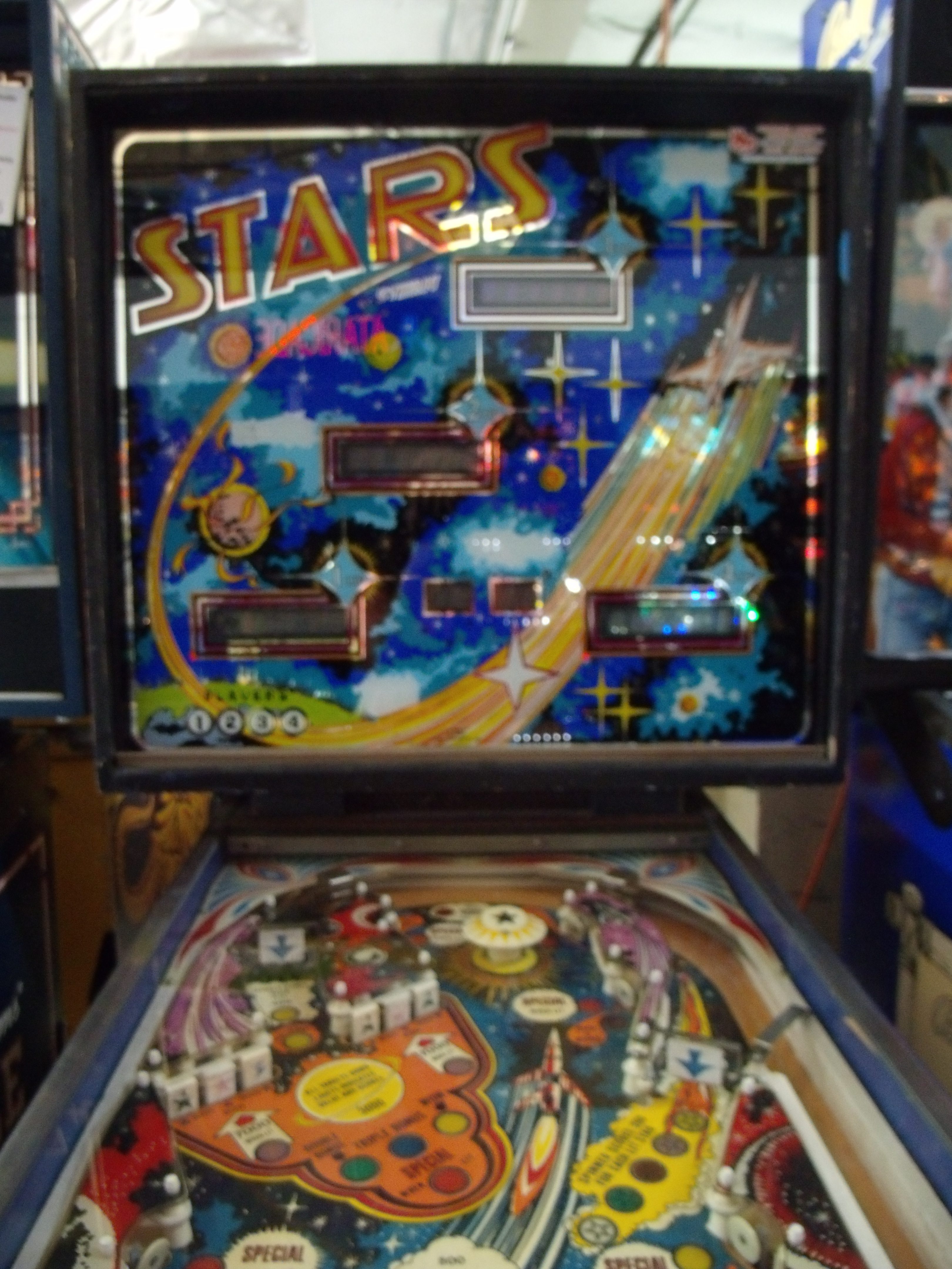Stars Pinball Machine | Vintage Arcade Superstore