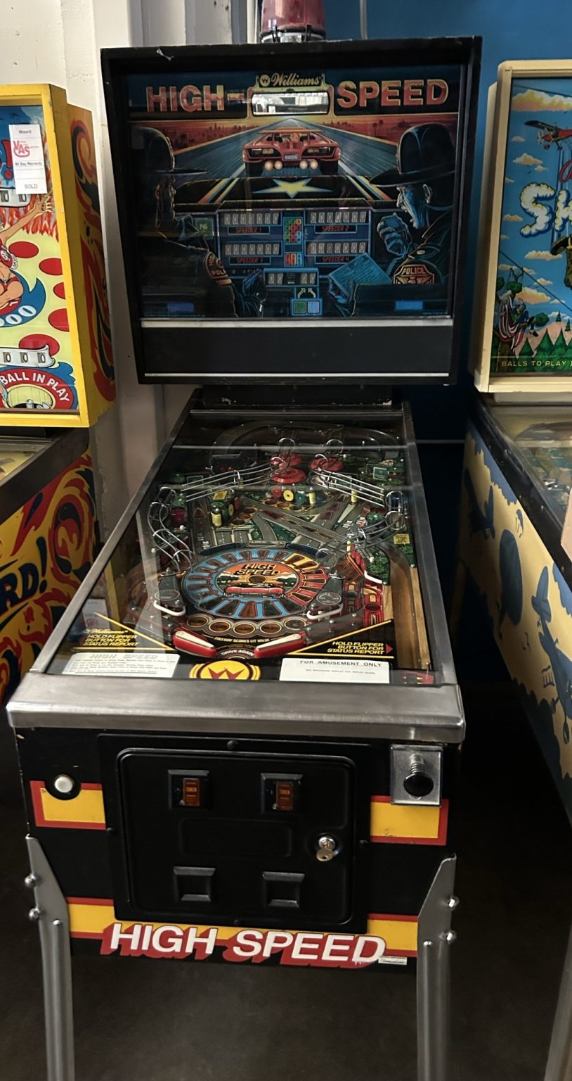 High Speed Pinball | Vintage Arcade Superstore