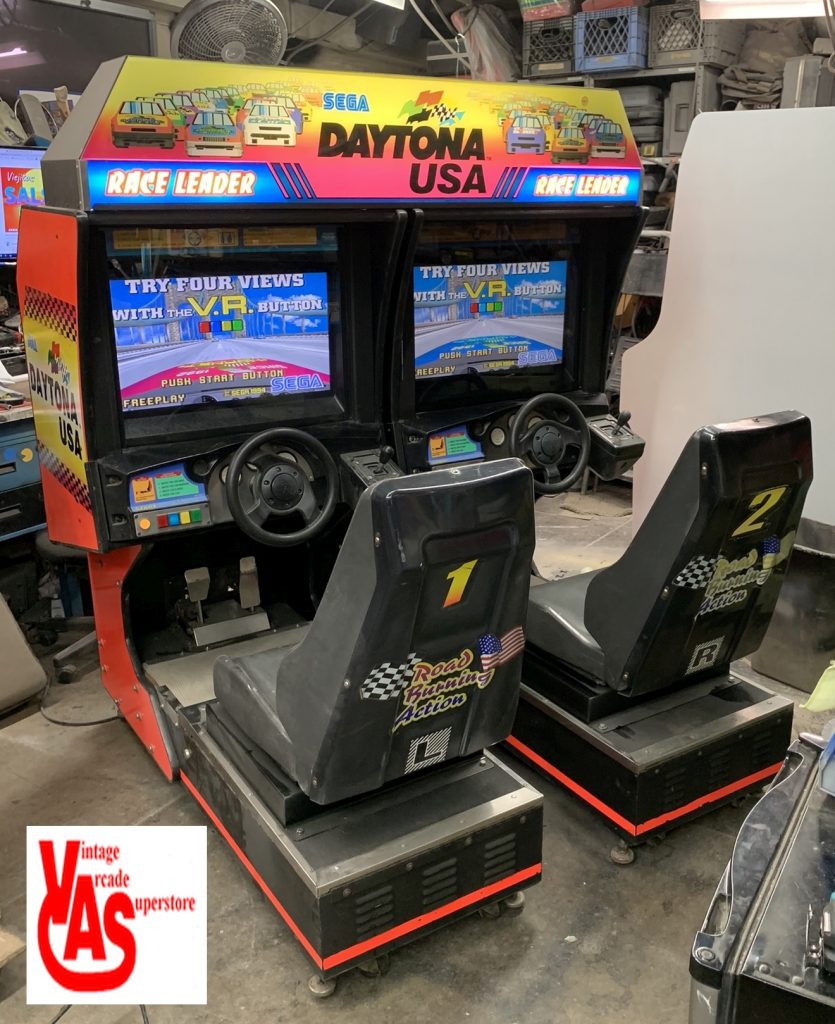 Daytona USA Twin Arcade Game | Vintage Arcade