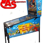 Rocky and Bullwinkle Pinball game for sale- Vintage Arcade