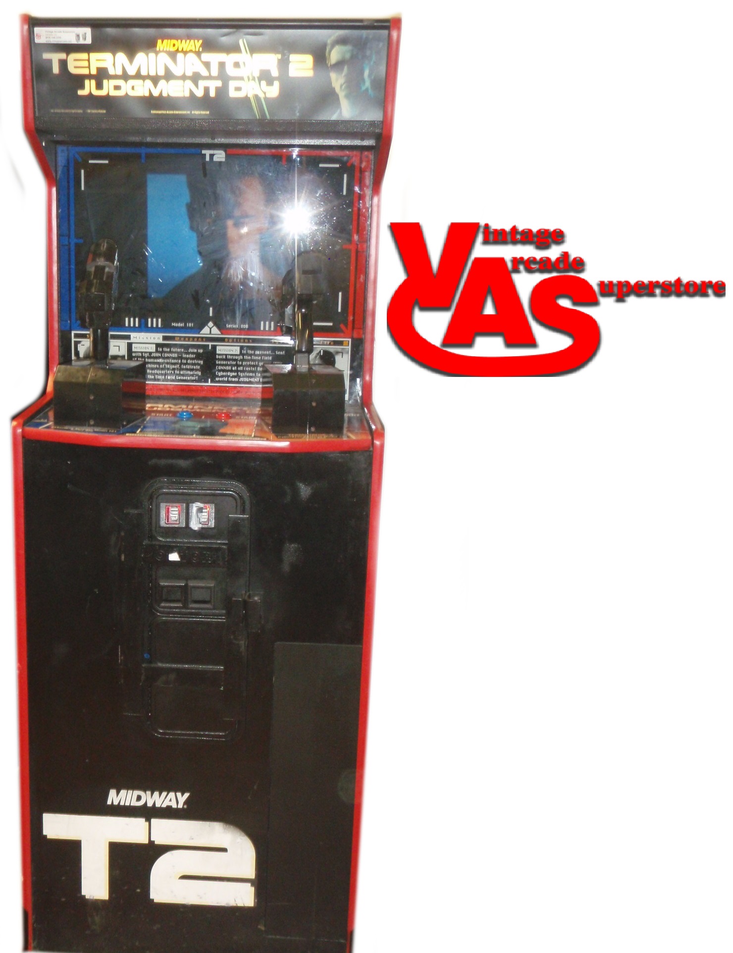Terminator 2 Arcade game for sale- Vintage Arcade