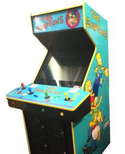 Simpsons Arcade game for sale- Vintage Arcade Superstore