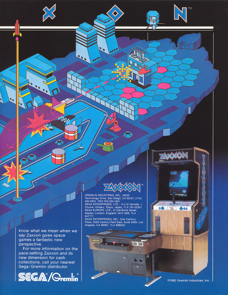 Zaxxon arcade game for sale - Vintage Arcade Superstore