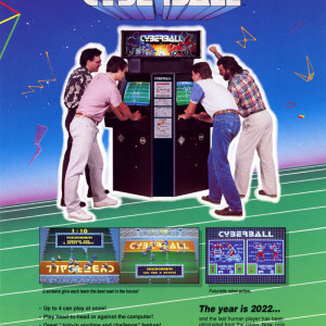 Cyberball Arcade game for sale- Vintage Arcade Superstore