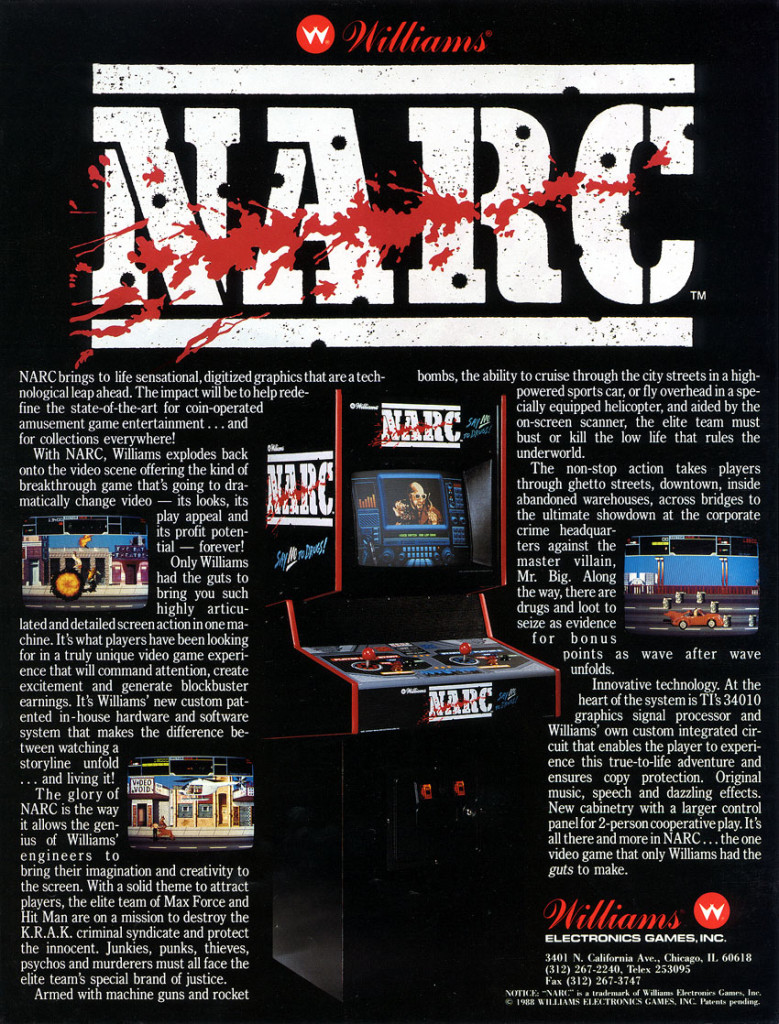NARC - Vintage Arcade Superstore