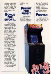 Pooyan Arcade Game | Vintage Arcade Superstore