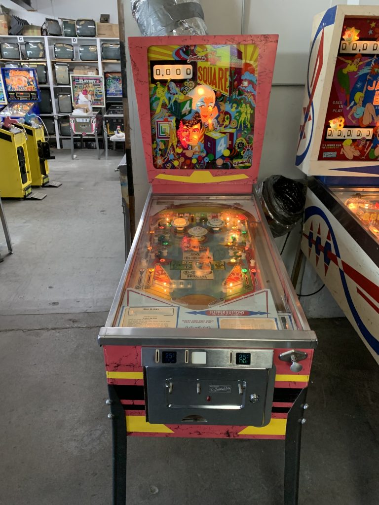 4 Square Pinball Machine - Vintage Arcade Superstore