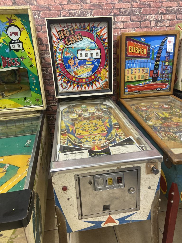 Hot Line Pinball Machine - Vintage Arcade Superstore