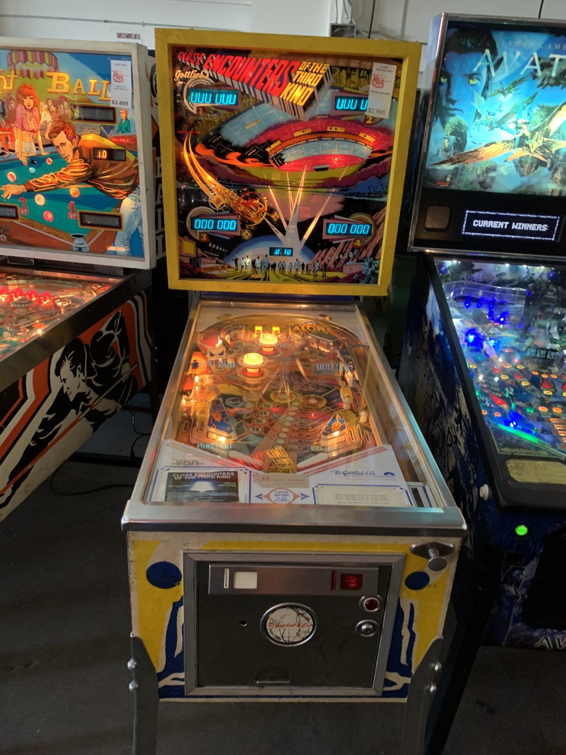 Close Encounters Pinball Machine | Vintage Arcade Superstore