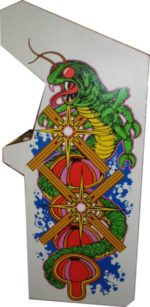 Centipede Arcade Game Machine | Original Cabinet, Art Touch-UP ...