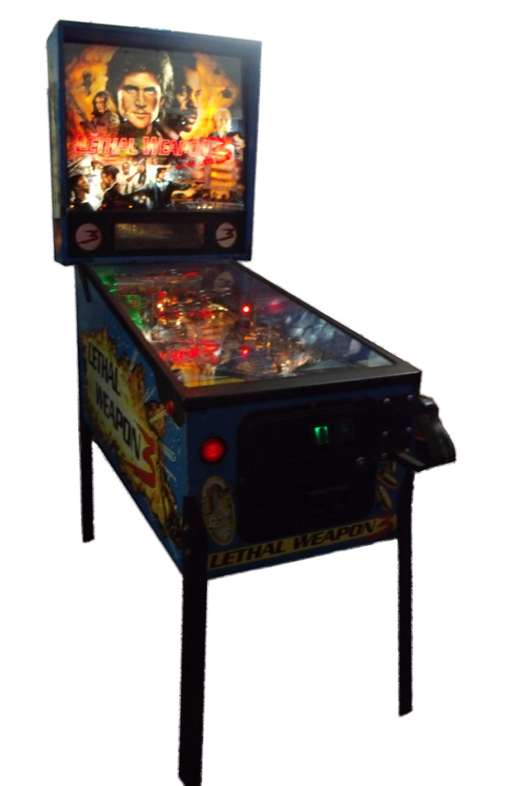 Lethal Weapon 3 Pinball Machine | Vintage Arcade Superstore