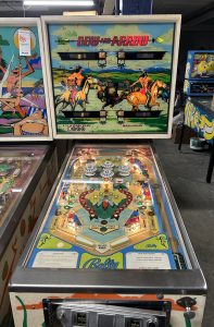 Bow and Arrow Digital Pinball Machine (Extremely rare) - Vintage Arcade ...