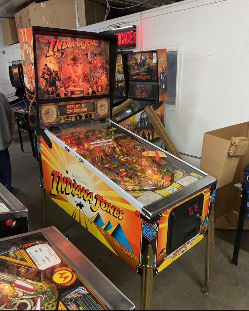 Indiana Jones: The Pinball Adventure Brand New - Vintage Arcade Superstore