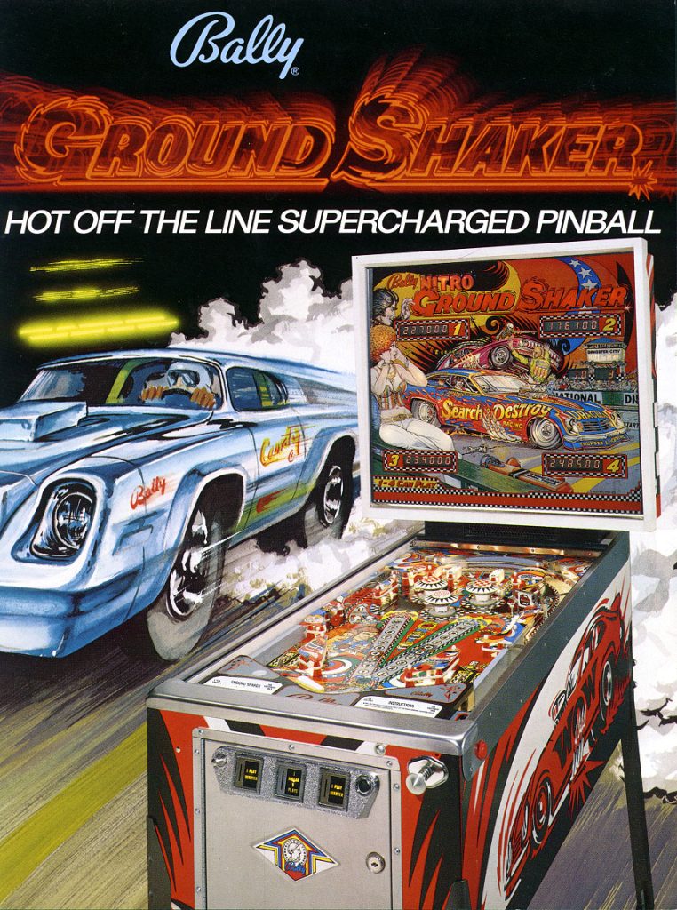 Nitro Ground Shaker Pinball Machine - Vintage Arcade Superstore