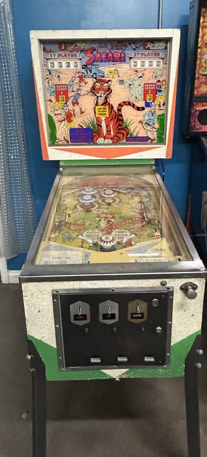 Safari Pinball Machine - Vintage Arcade Superstore