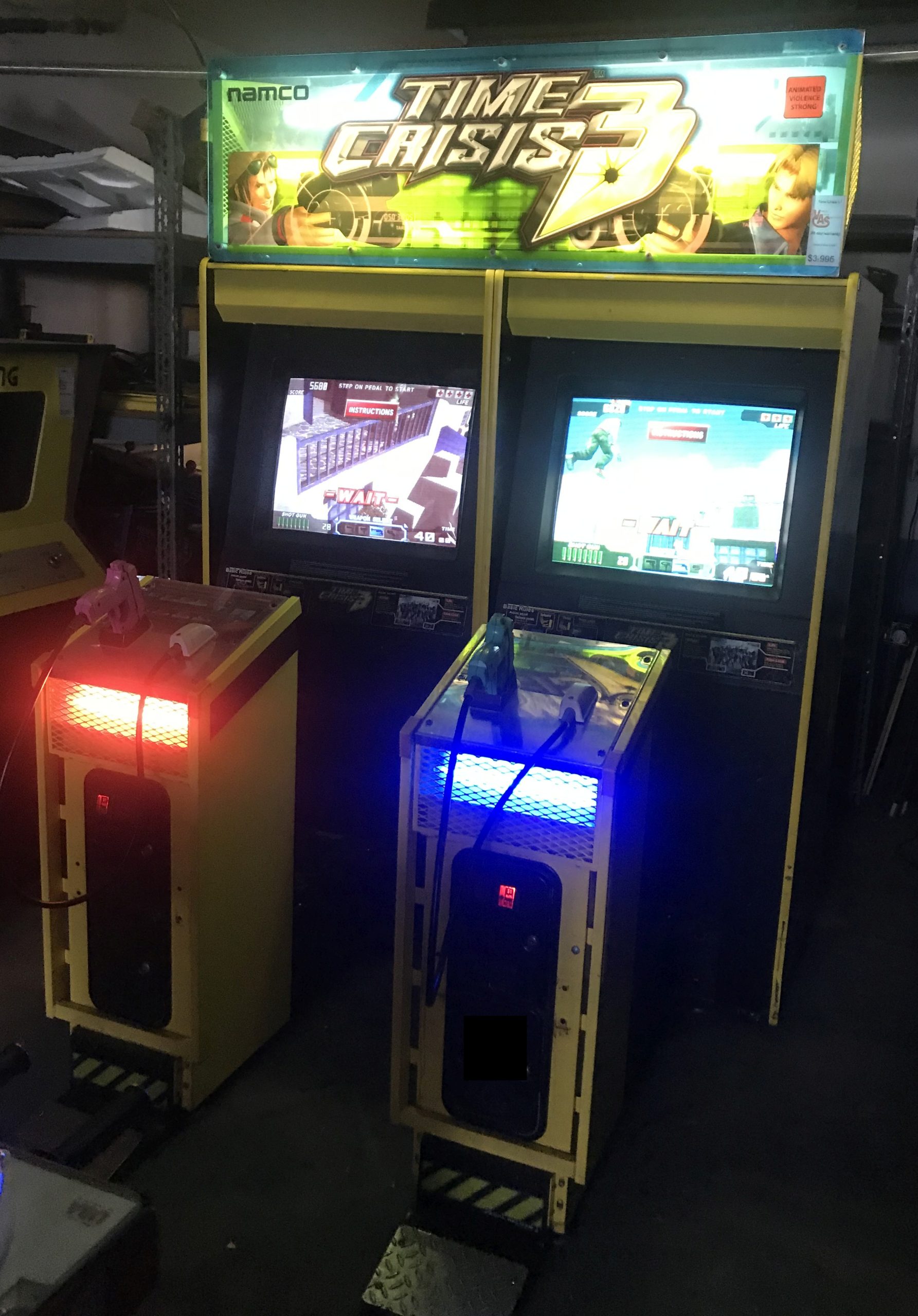 Time Crisis 3 Arcade Game | Vintage Arcade Superstore Time Crisis 3 Arcade Game | Vintage Arcade Superstore