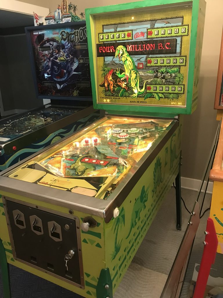 Four Million BC Pinball Machine - Vintage Arcade Superstore