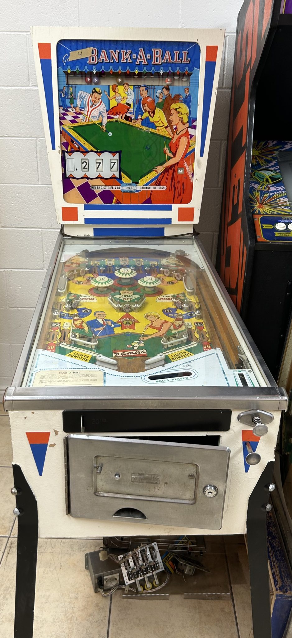 Bank-a-Ball Pinball Machine For Sale