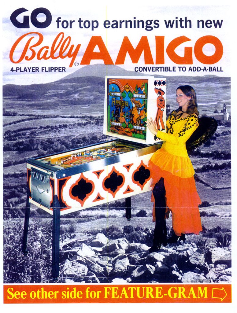 Amigo Pinball Machine