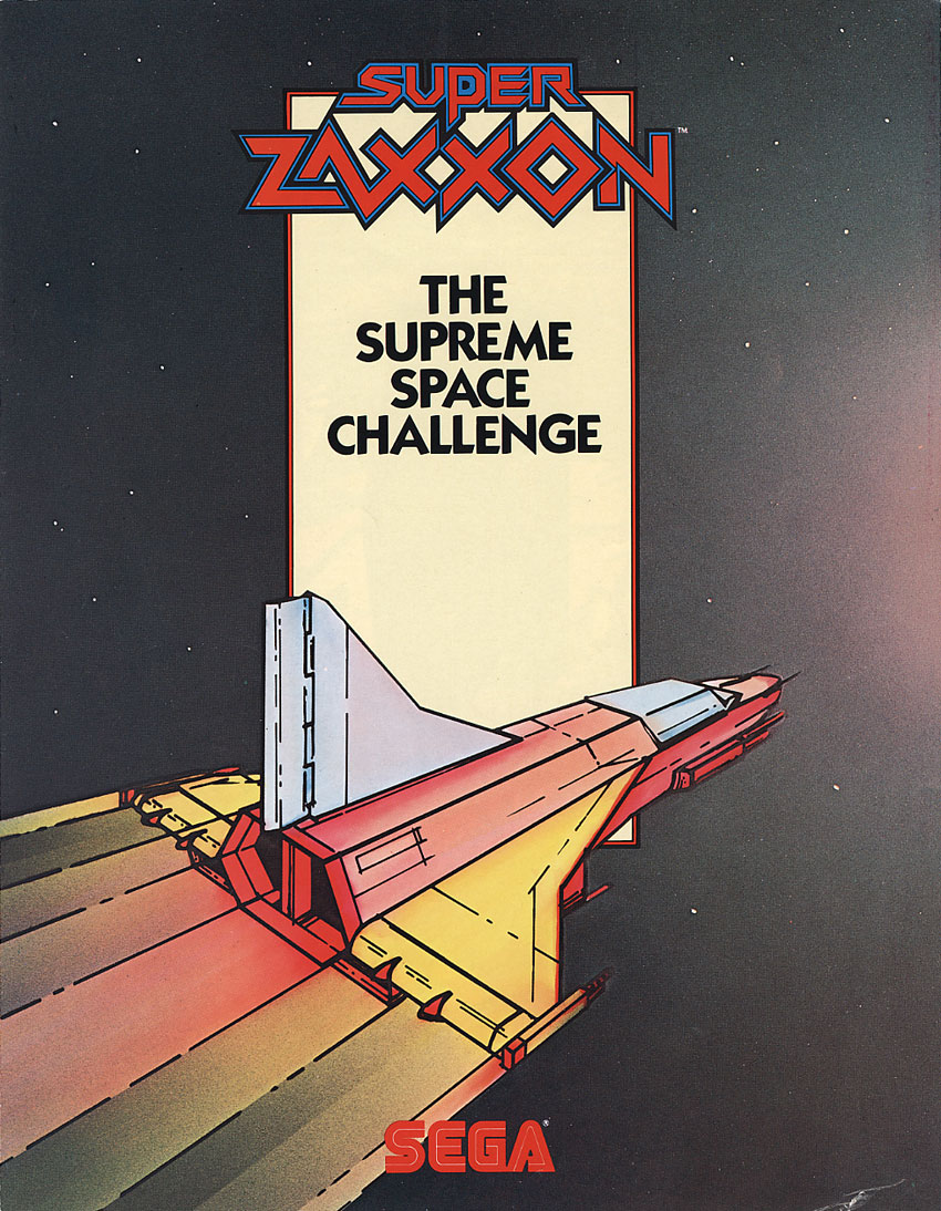 Super Zaxxon Cocktail Tabletop Arcade Game