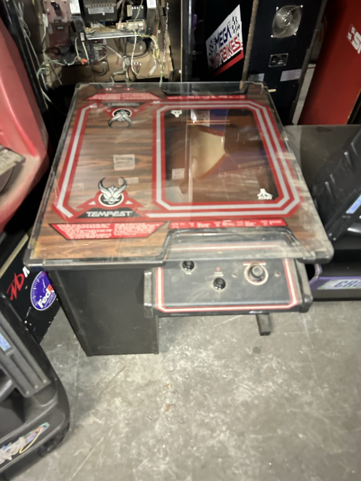 Tempest Cocktail Tabletop Arcade Game For Sale