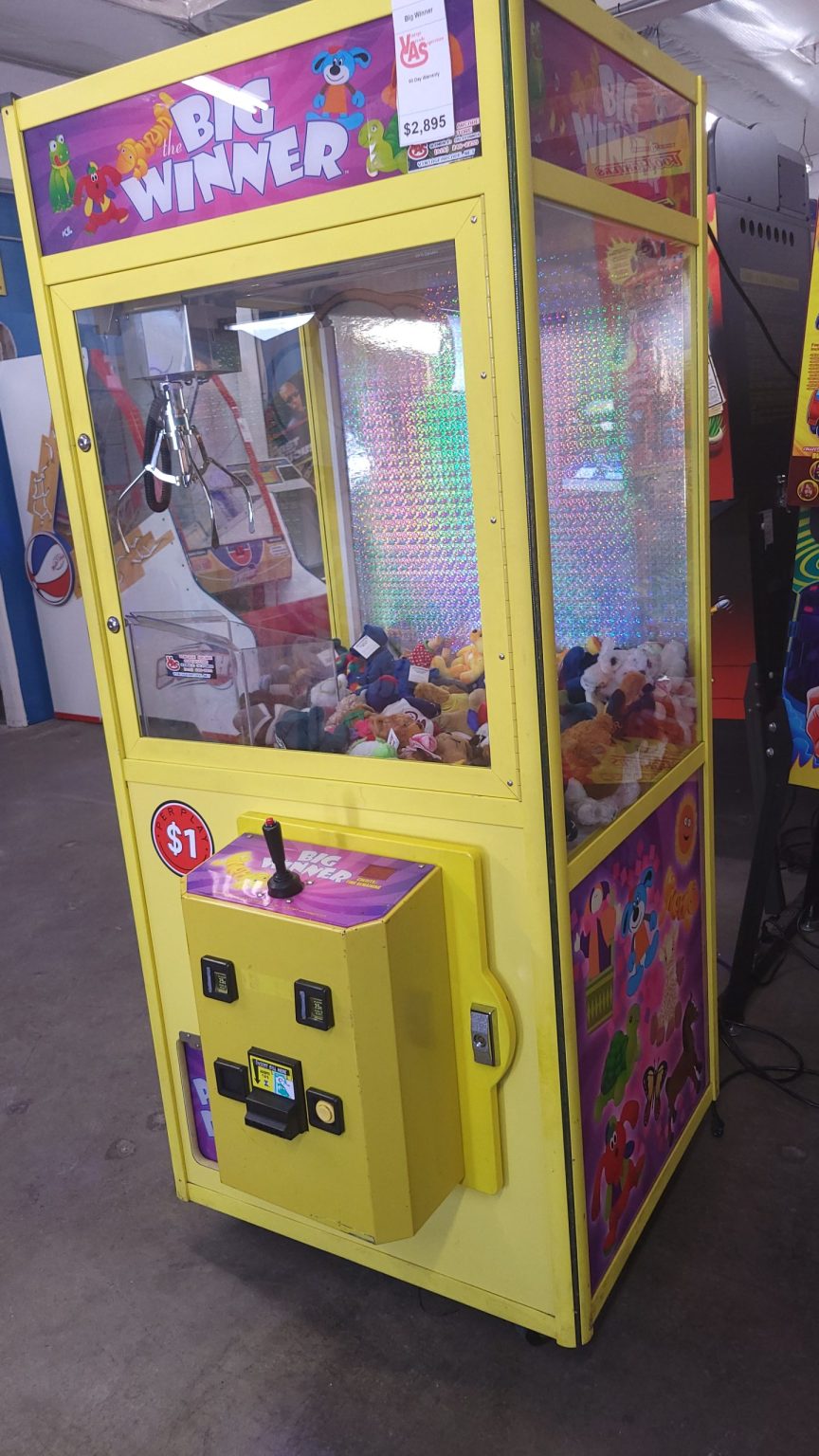 Big Winner Crane Game For Sale