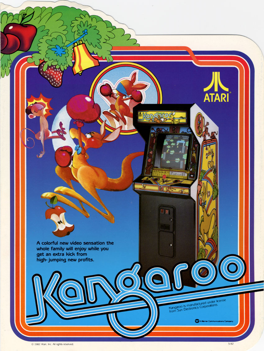 Kangaroo Arcade Game For Sale