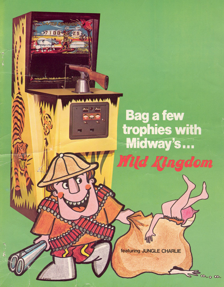 Wild Kingdom Arcade Game For Sale