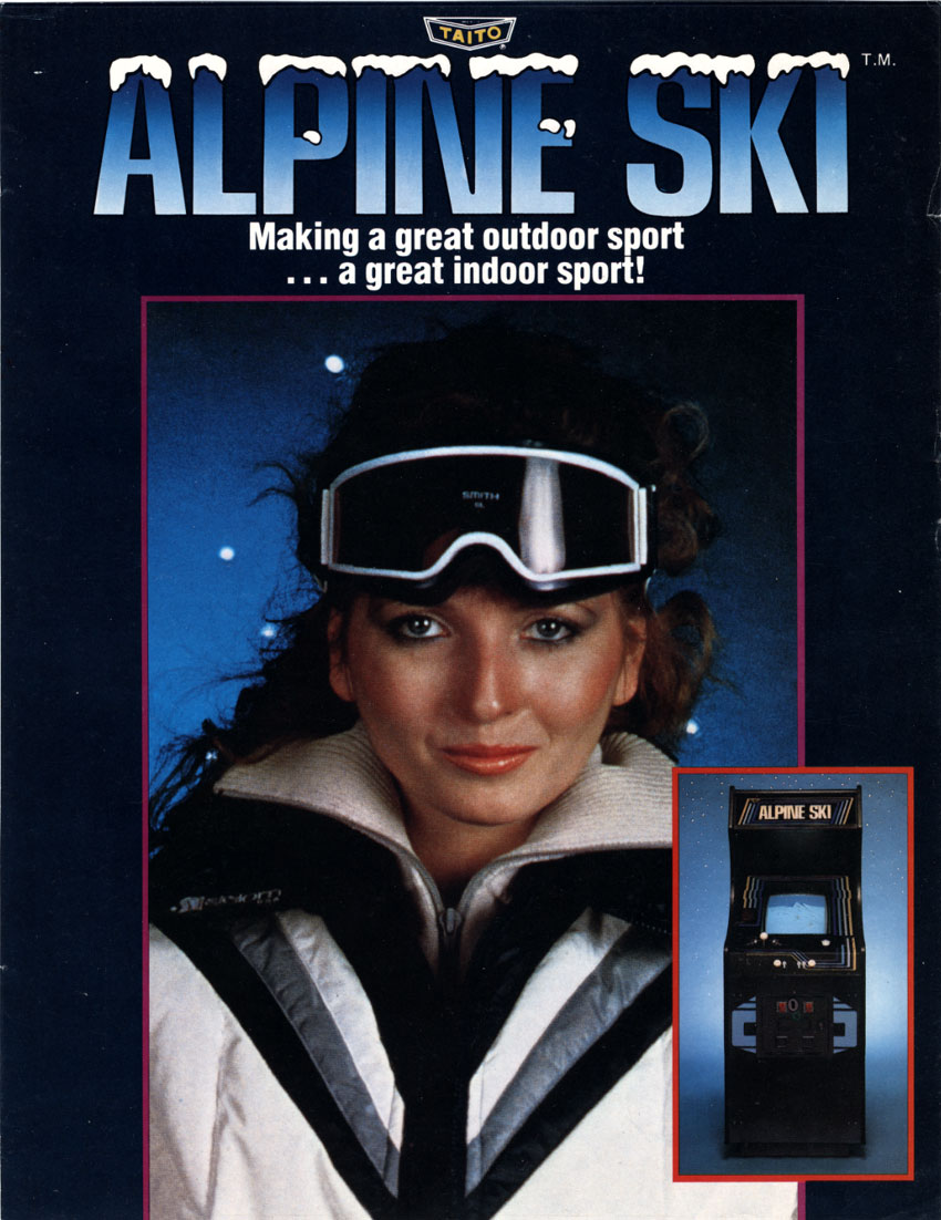 Alpine Ski Arcade Game For Sale