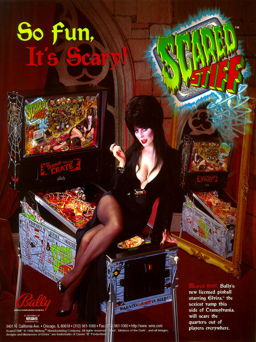 Scared Stiff Pinball For Sale