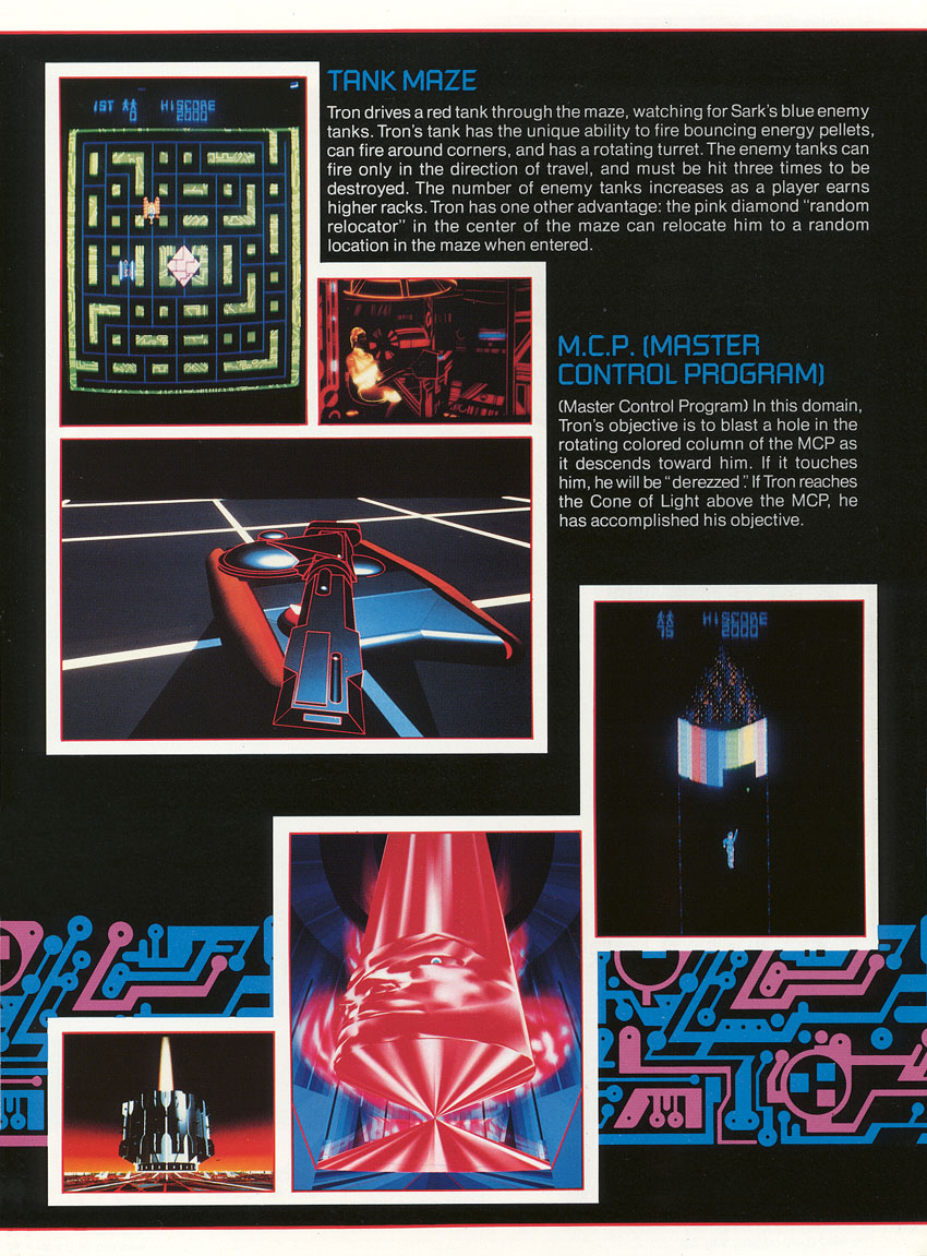 Tron Table Arcade Game