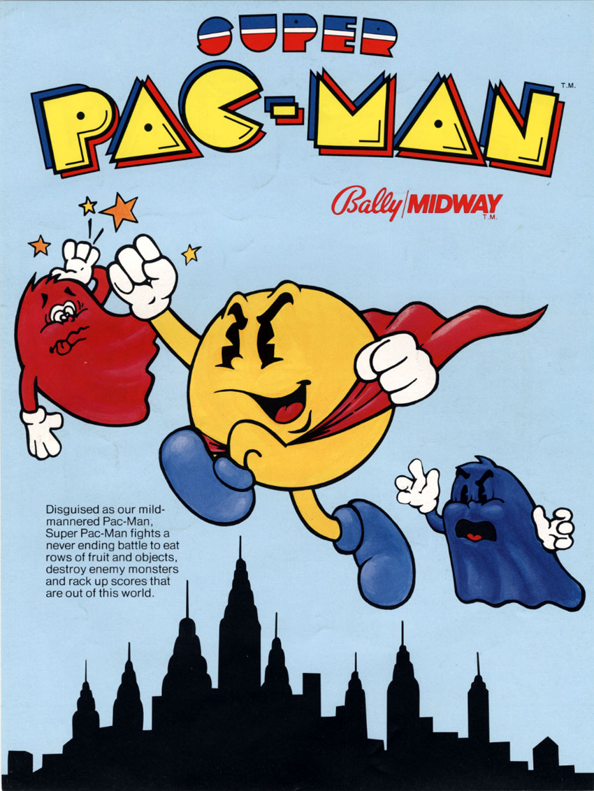 Super Pac-Man Table Arcade Game For Sale