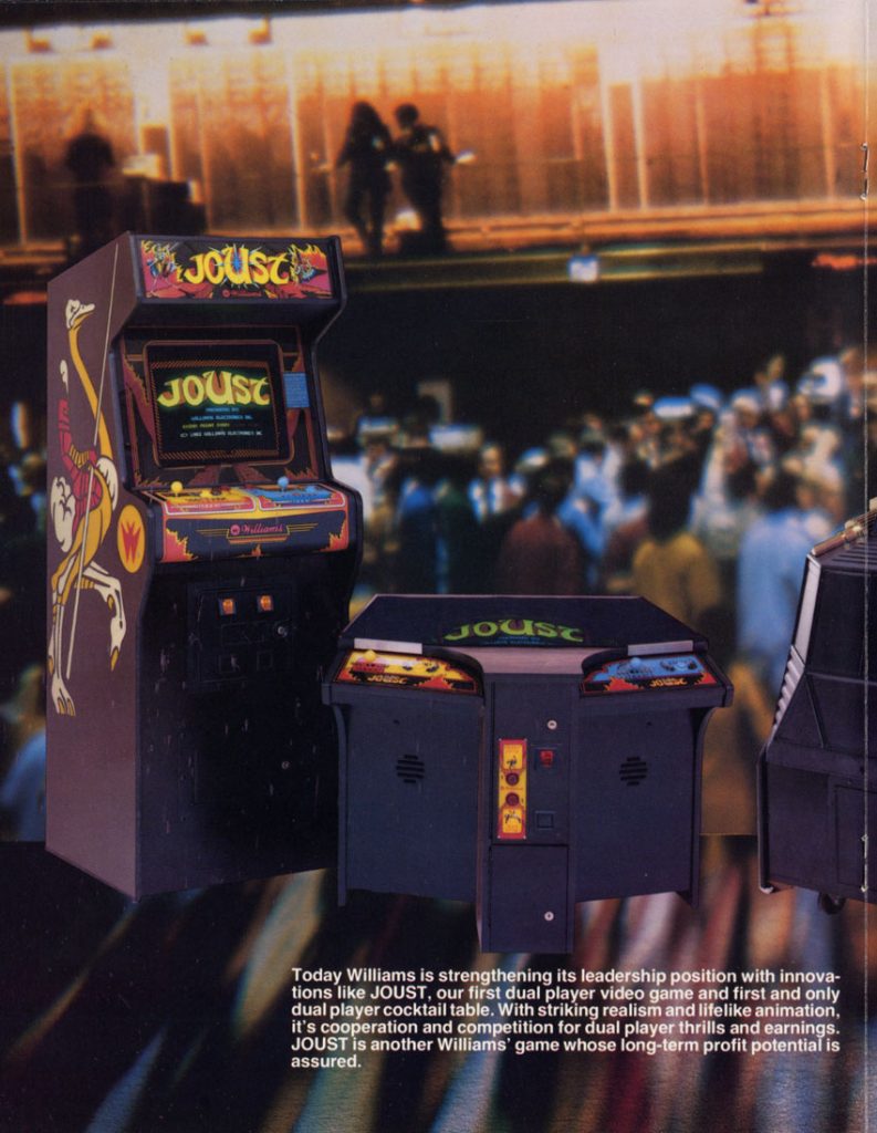 Joust Table Arcade Game For Sale