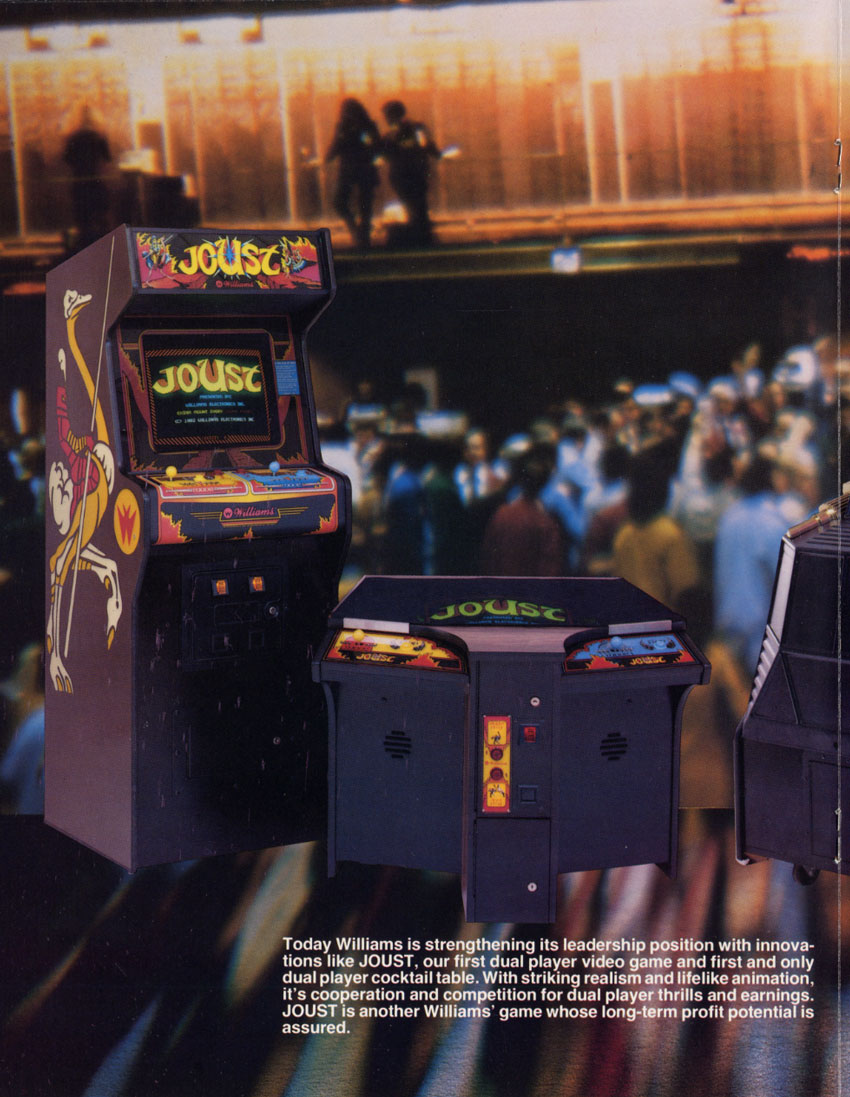 Joust Table Arcade Game For Sale