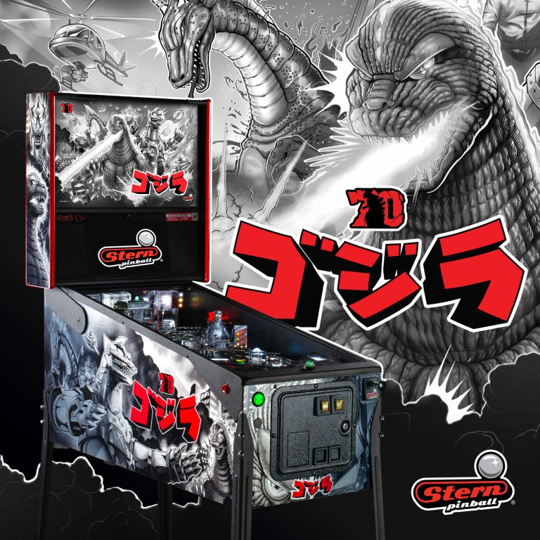 70th Year Anniversary Godzilla Premium Pinball For Sale