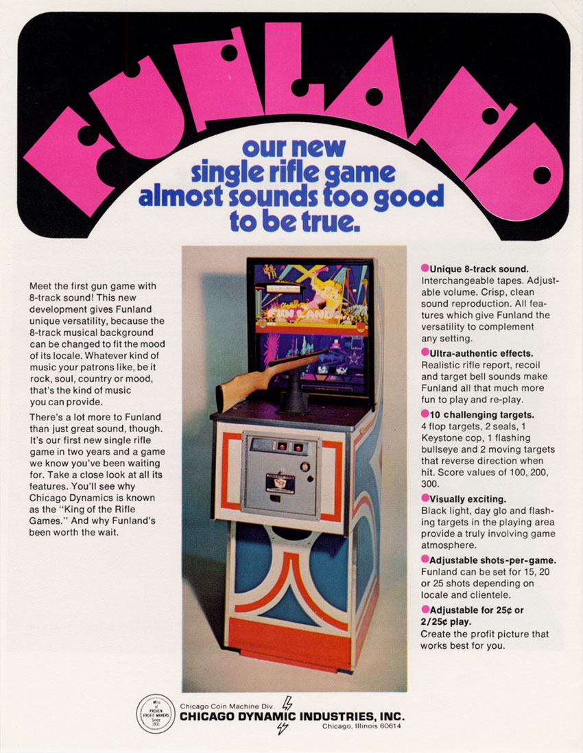 Funland Arcade Game For Sale